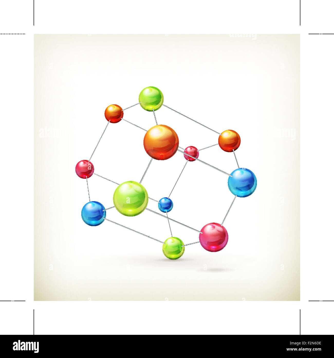 molecule vector icon Stock Vector Image & Art - Alamy