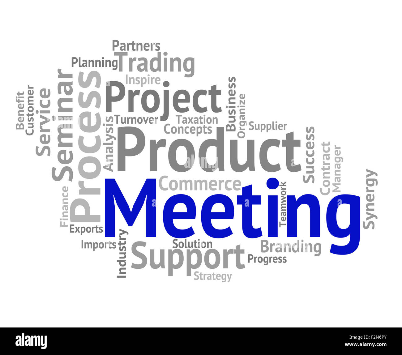 Meeting Word Representing Get Together And Meets Stock Photo - Alamy