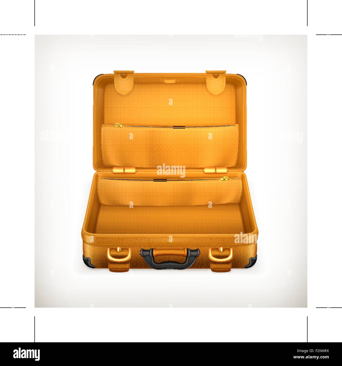 Open Suitcase, vector Stock Vector Image & Art - Alamy