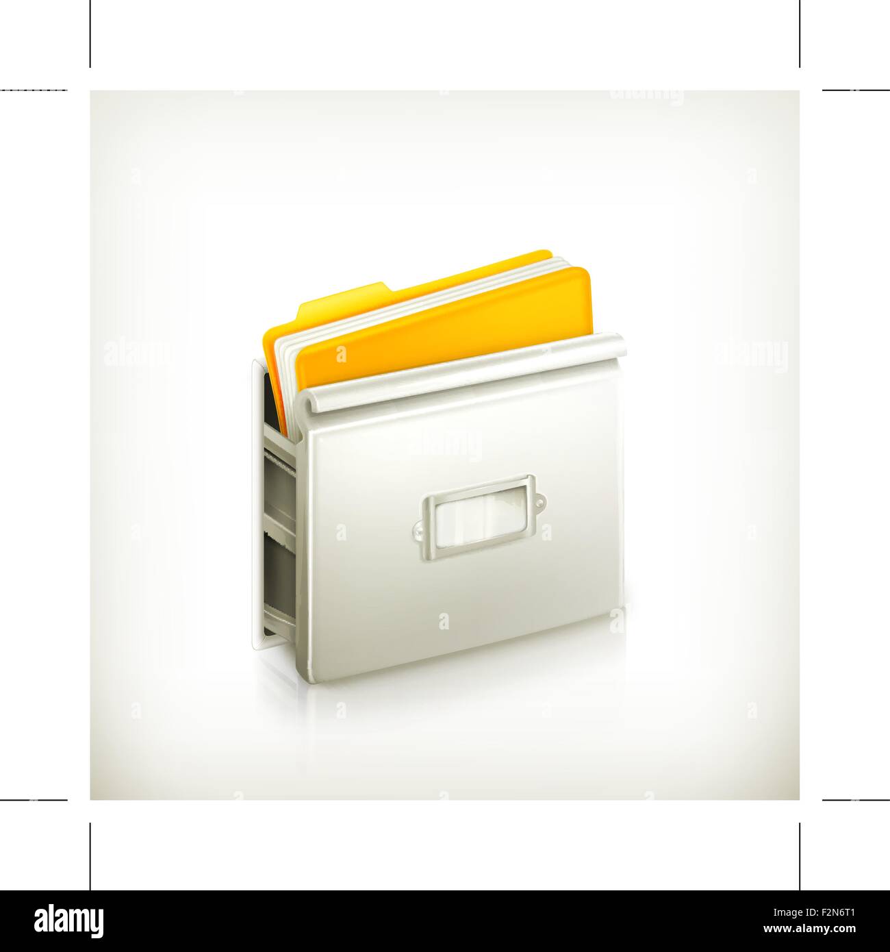 Open card catalog, vector icon Stock Vector Image & Art - Alamy