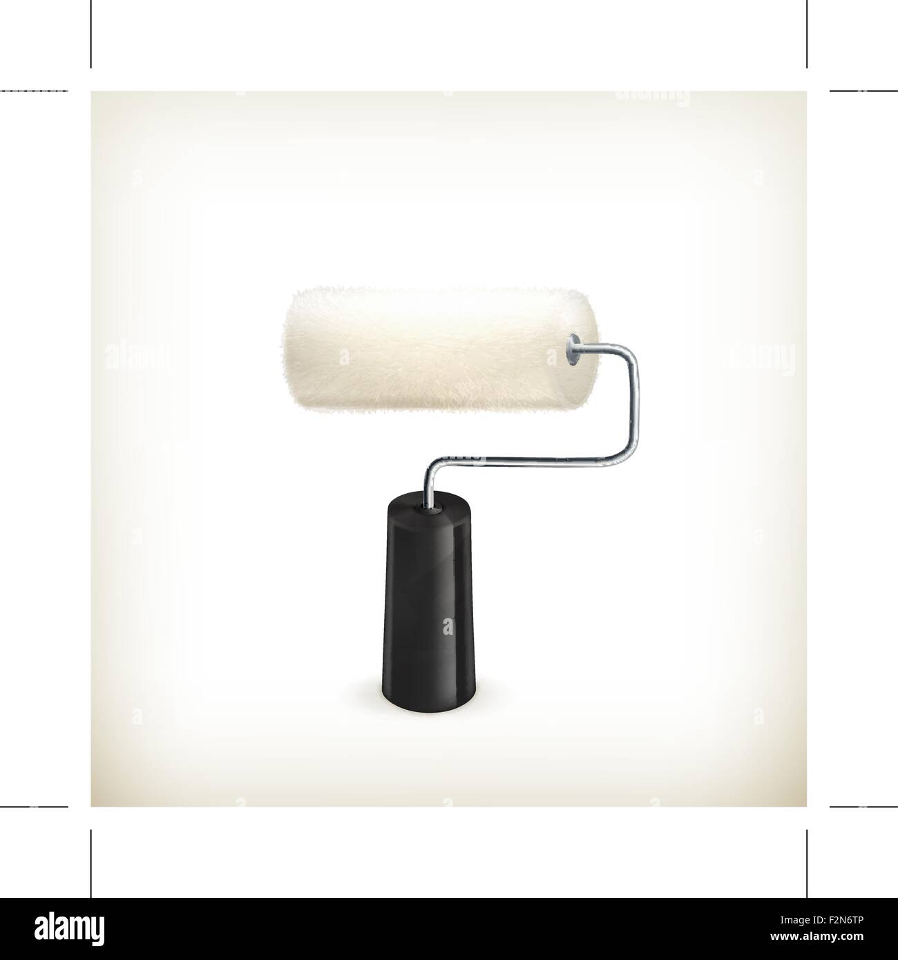 Paint roller, vector Stock Vector Image & Art - Alamy