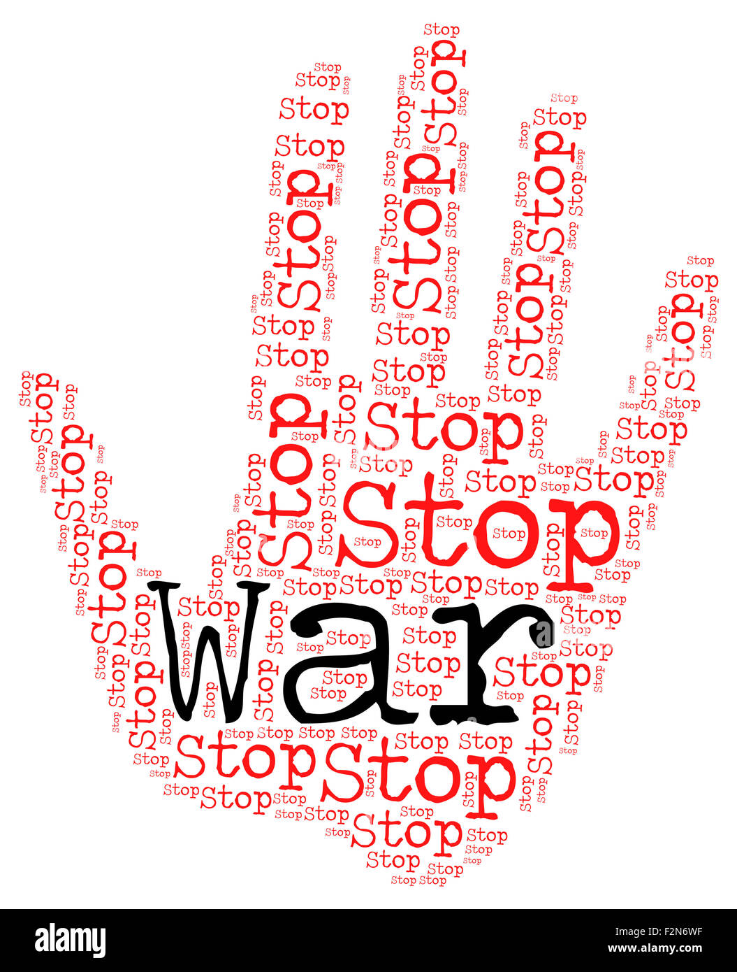 Stop wars Cut Out Stock Images & Pictures - Alamy