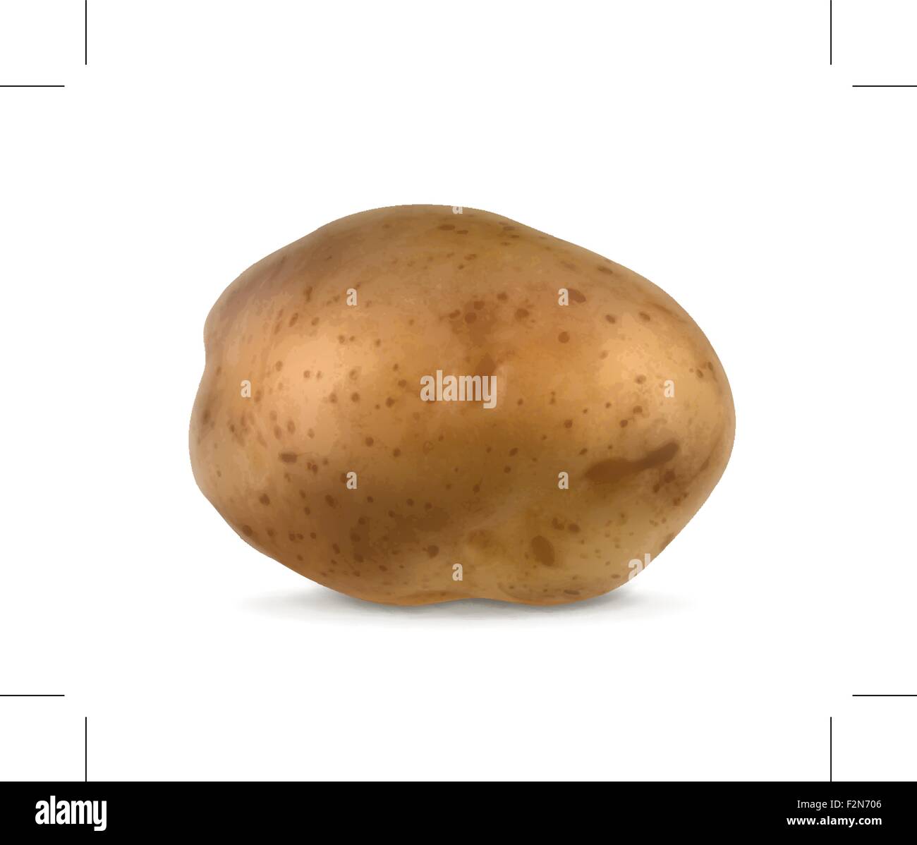 Potato vector Cut Out Stock Images & Pictures - Alamy