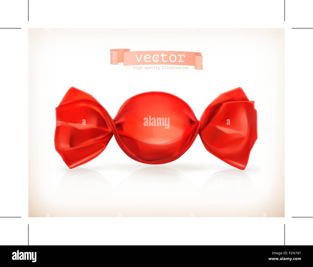 Candy, vector illustration Stock Vector Image & Art - Alamy