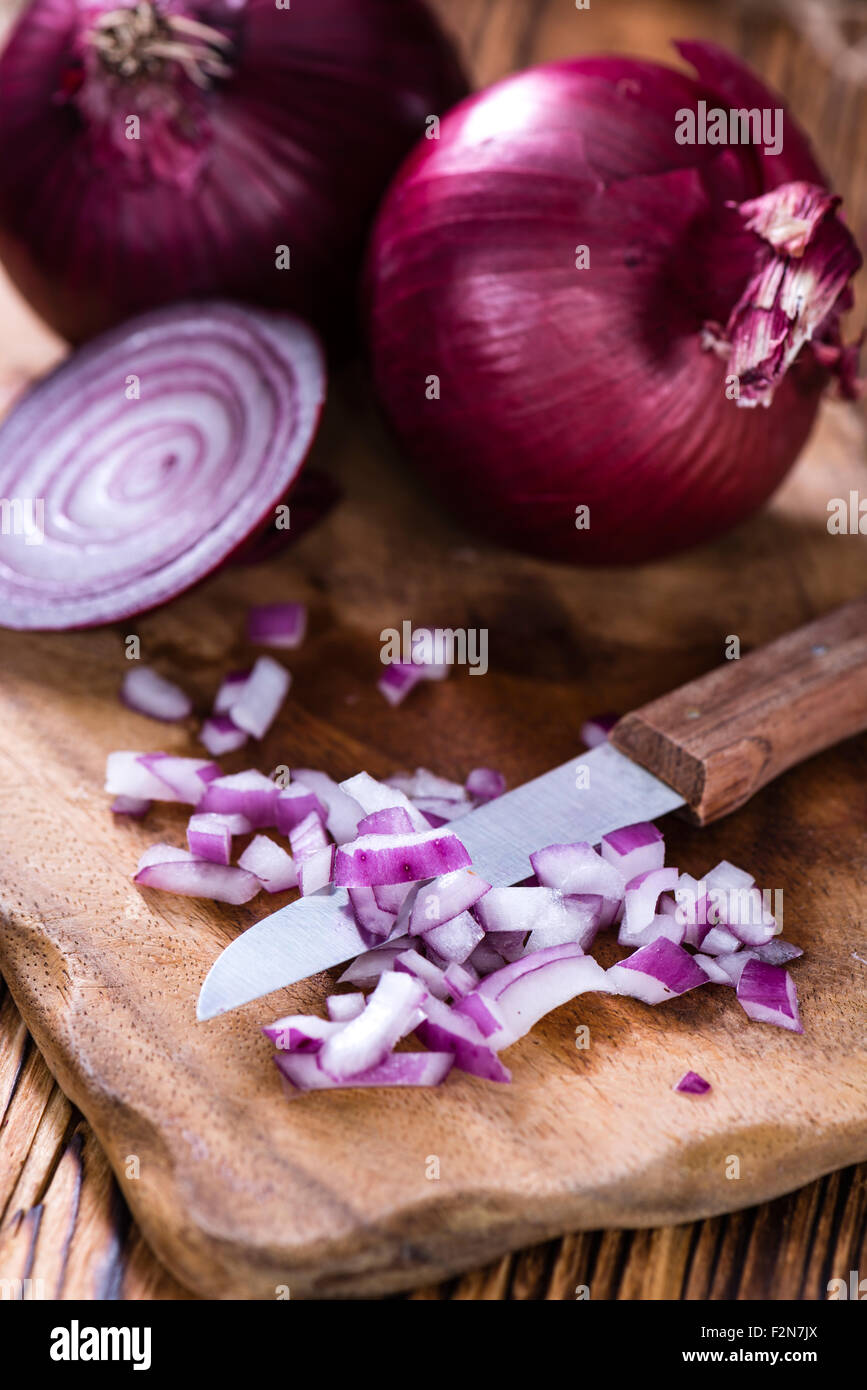 Onion dice hi-res stock photography and images - Alamy