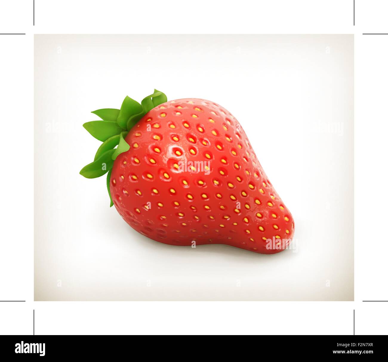 Strawberry seed Stock Vector Images - Alamy