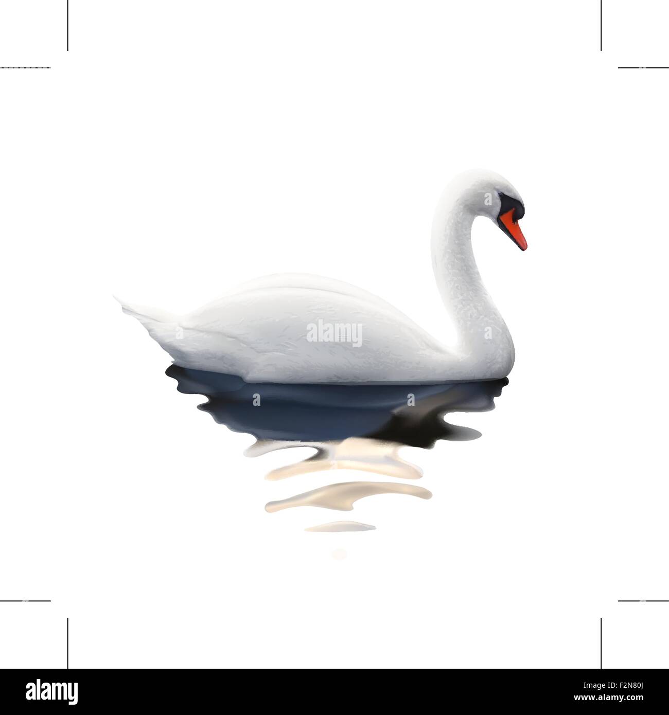 Calm peaceful vector vectors Cut Out Stock Images & Pictures - Alamy