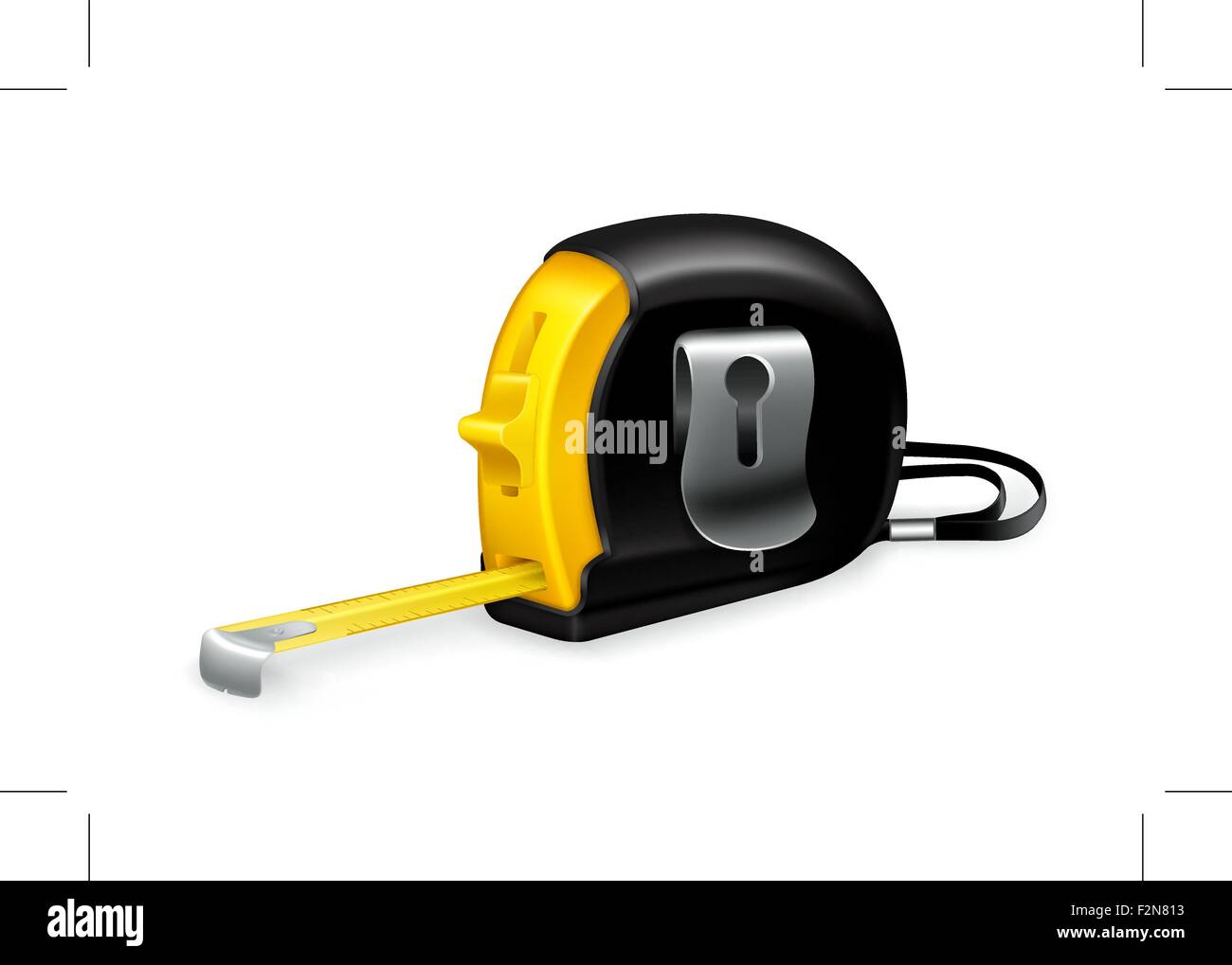 Tape measure 3d Stock Vector Images - Alamy