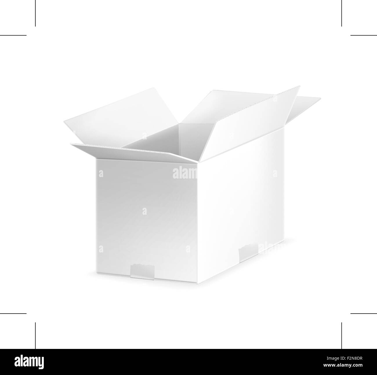 Carton box Stock Vector Images - Alamy