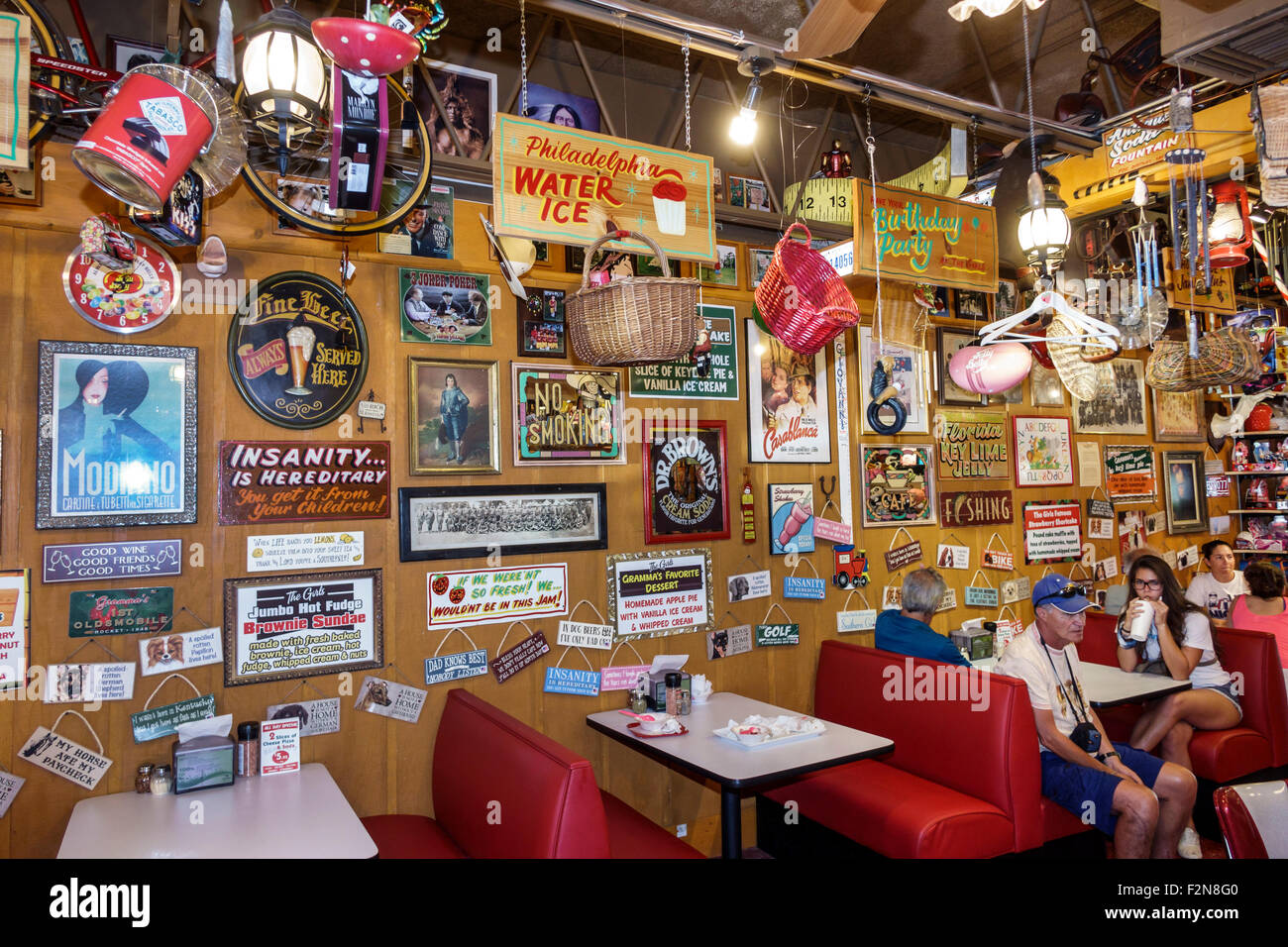 Delray Beach Florida,The Girls Strawberry Patch,front,entrance,ice ...