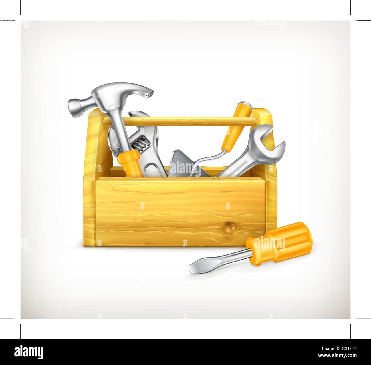 Retro wooden device Stock Vector Images - Alamy