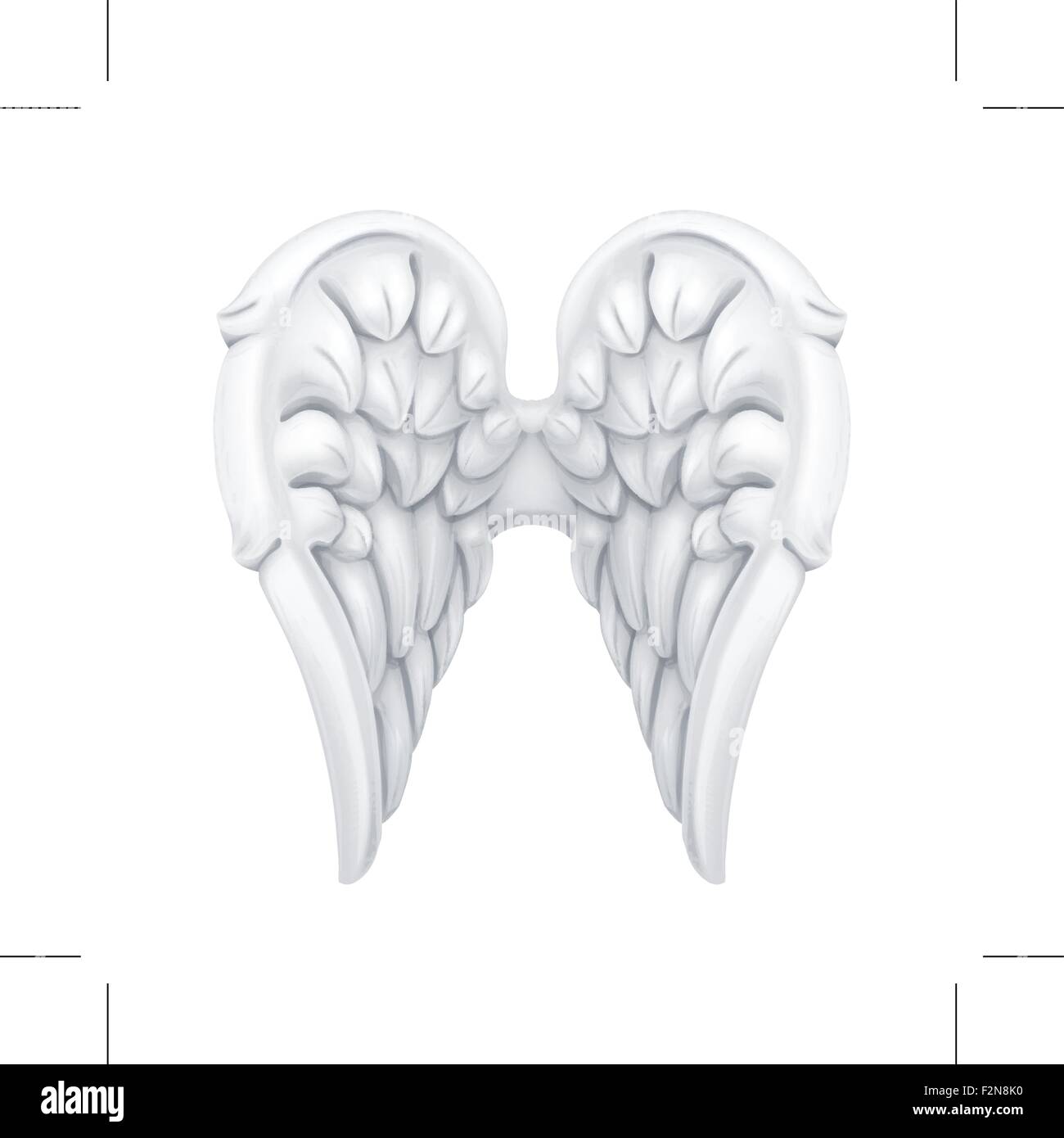Angel wings vector Stock Vector Image & Art - Alamy