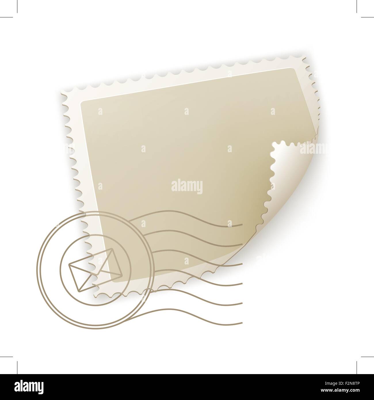 Postage stamp vector hi-res stock photography and images - Alamy