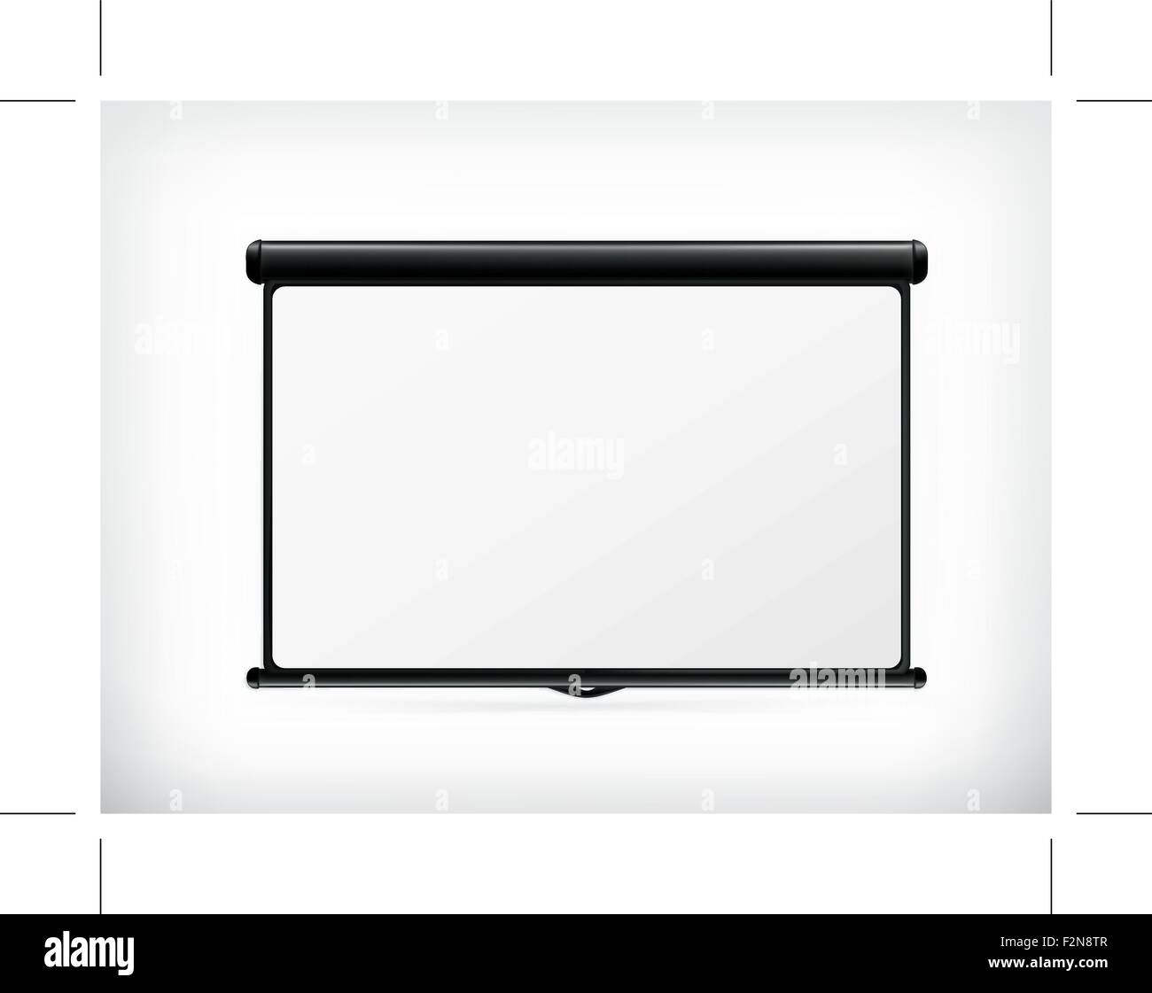 Presentation screen Stock Vector Images - Alamy