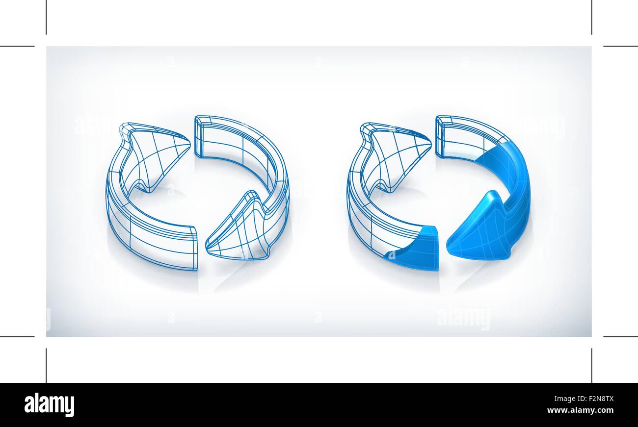 Plan circulation Stock Vector Images - Alamy