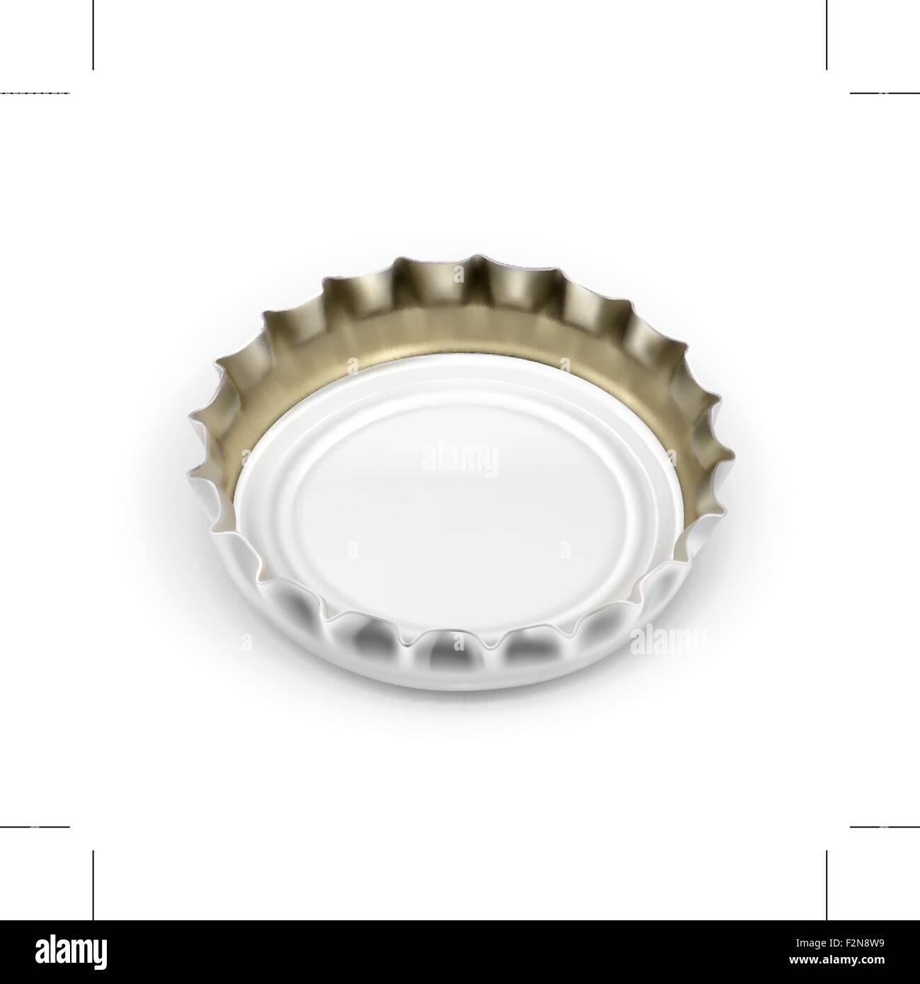 Bottle cap, vector object Stock Vector Image & Art - Alamy