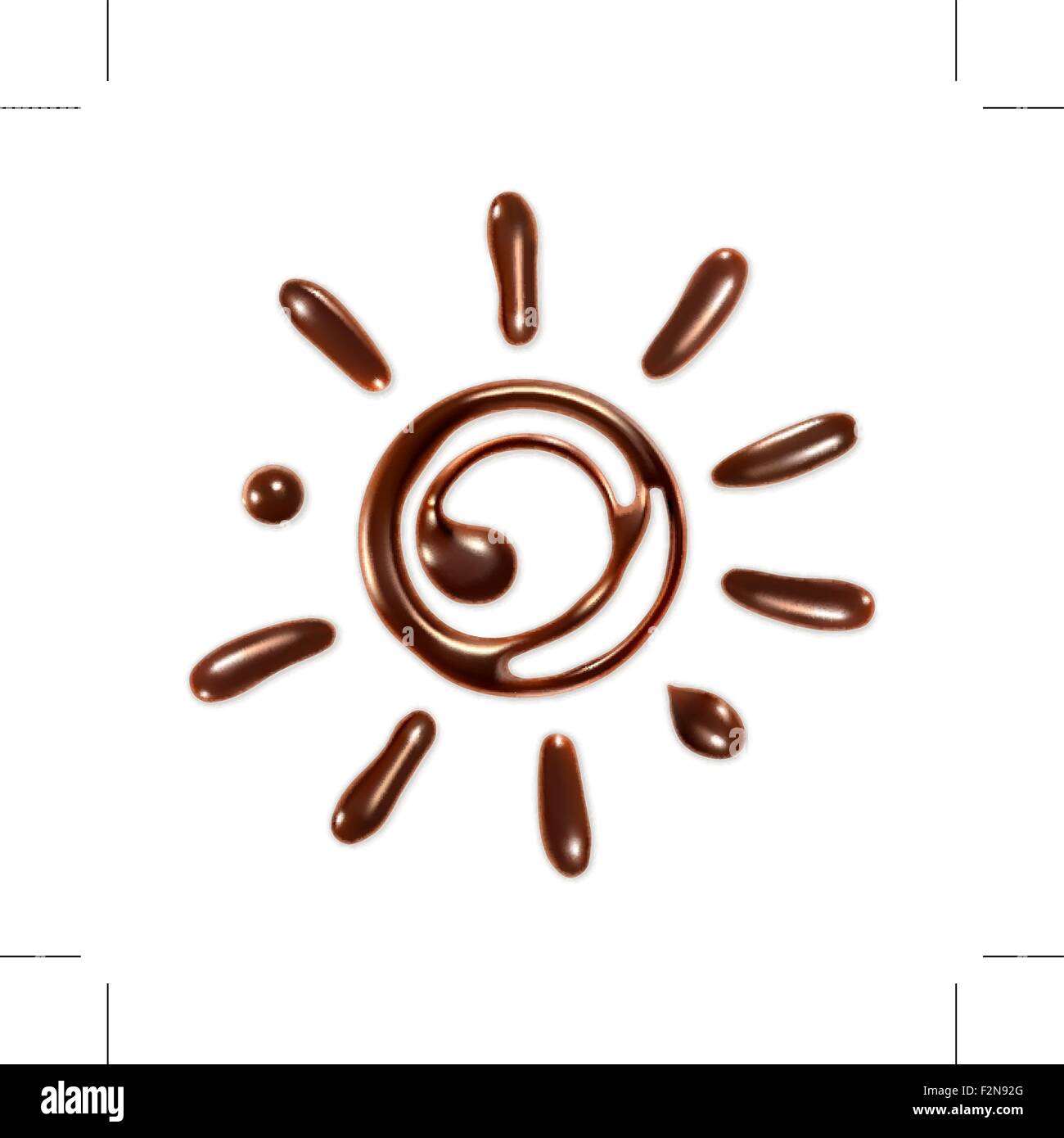 Melt chocolate sun hi-res stock photography and images - Alamy