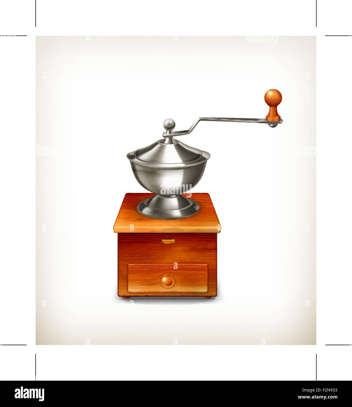 Coffee grinder, vector Stock Vector Image & Art - Alamy