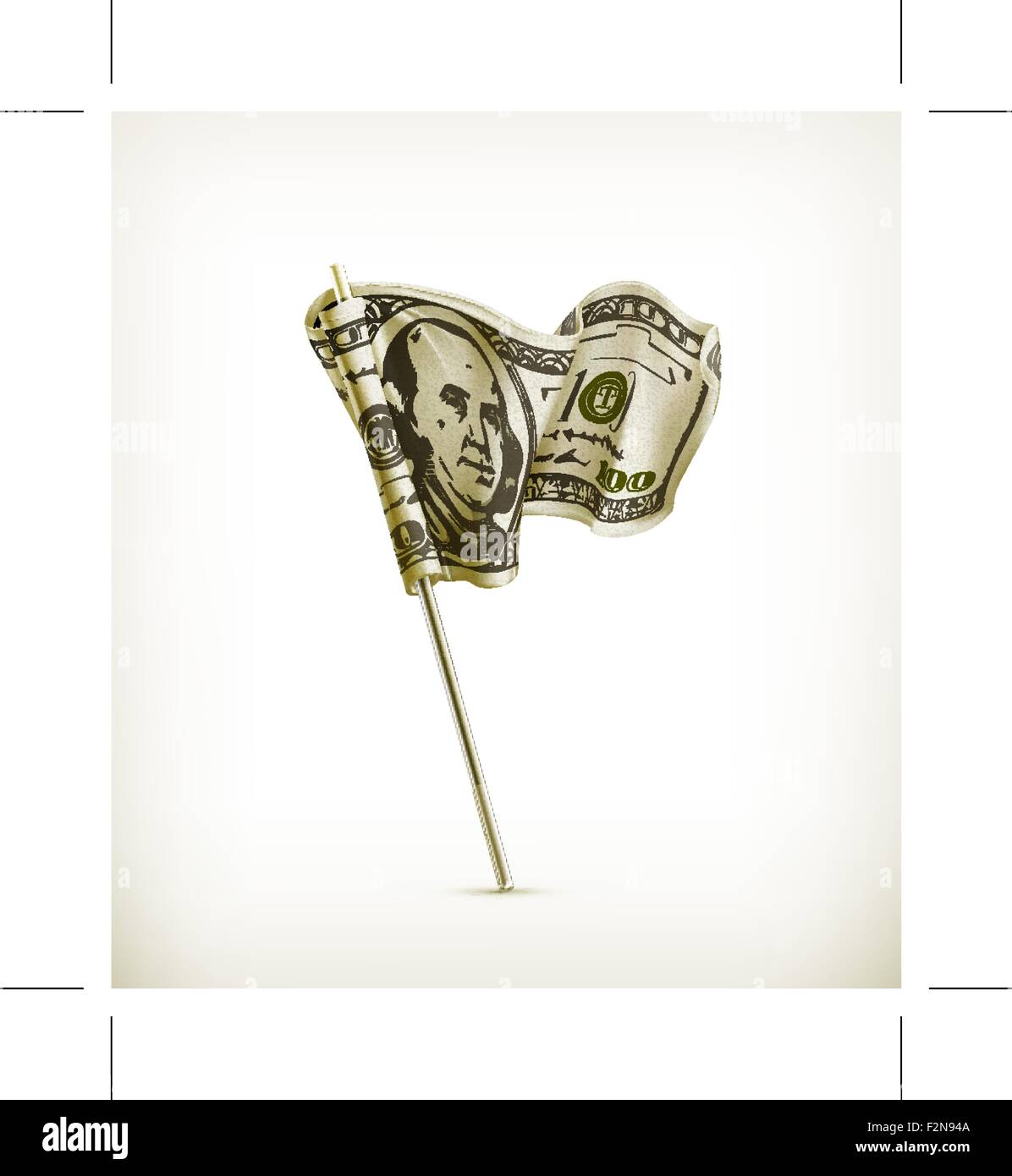 Dollar 100 bills Stock Vector Images - Alamy
