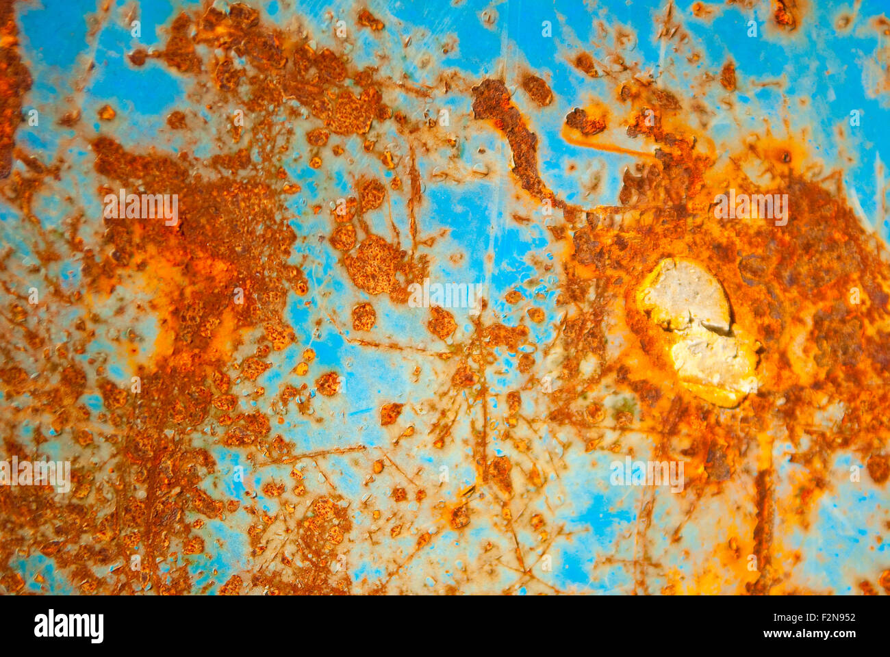 Close-up of rust on metal Stock Photo - Alamy