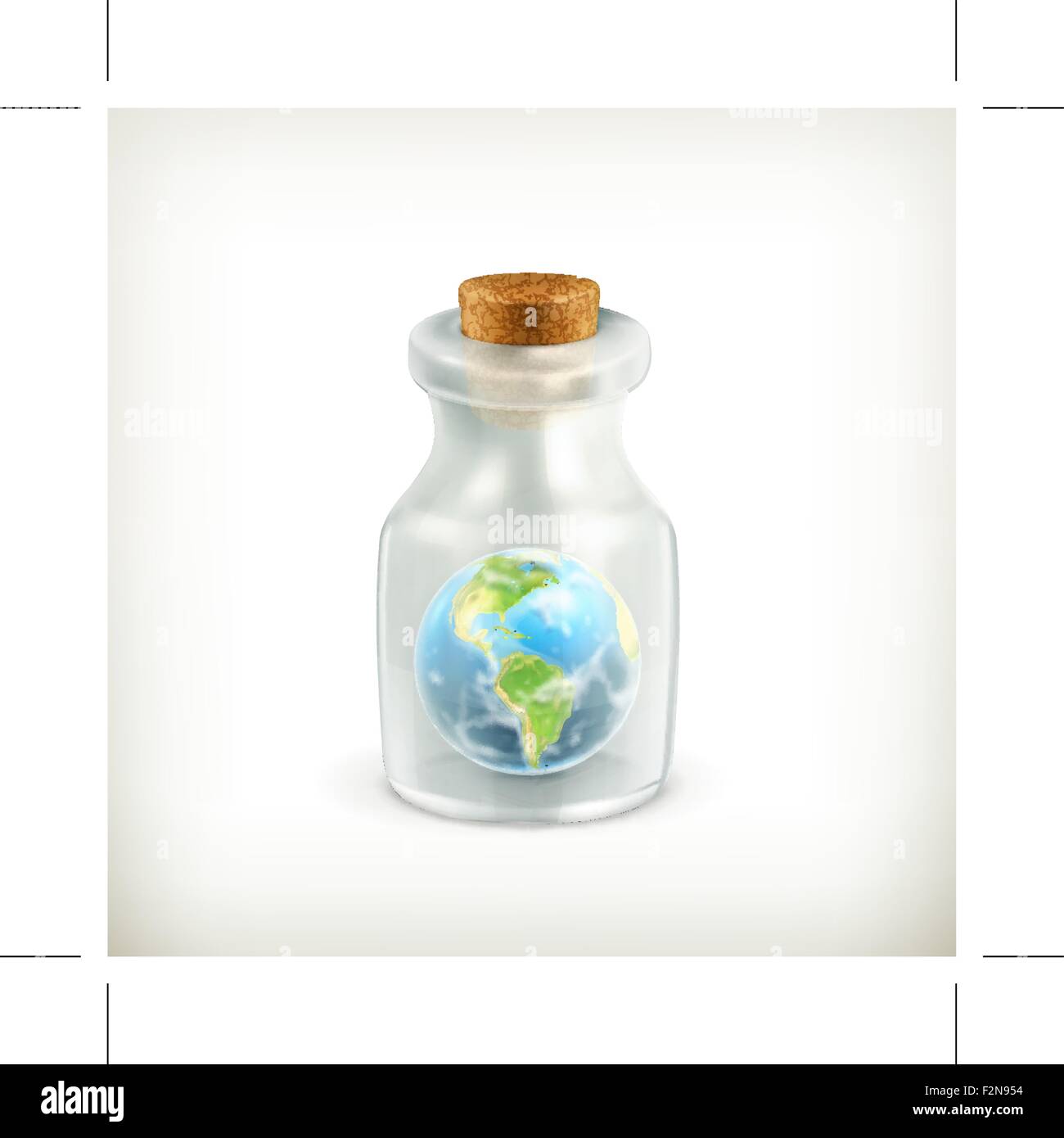 Blue bottle potion icon isolated Stock Vector Images - Alamy