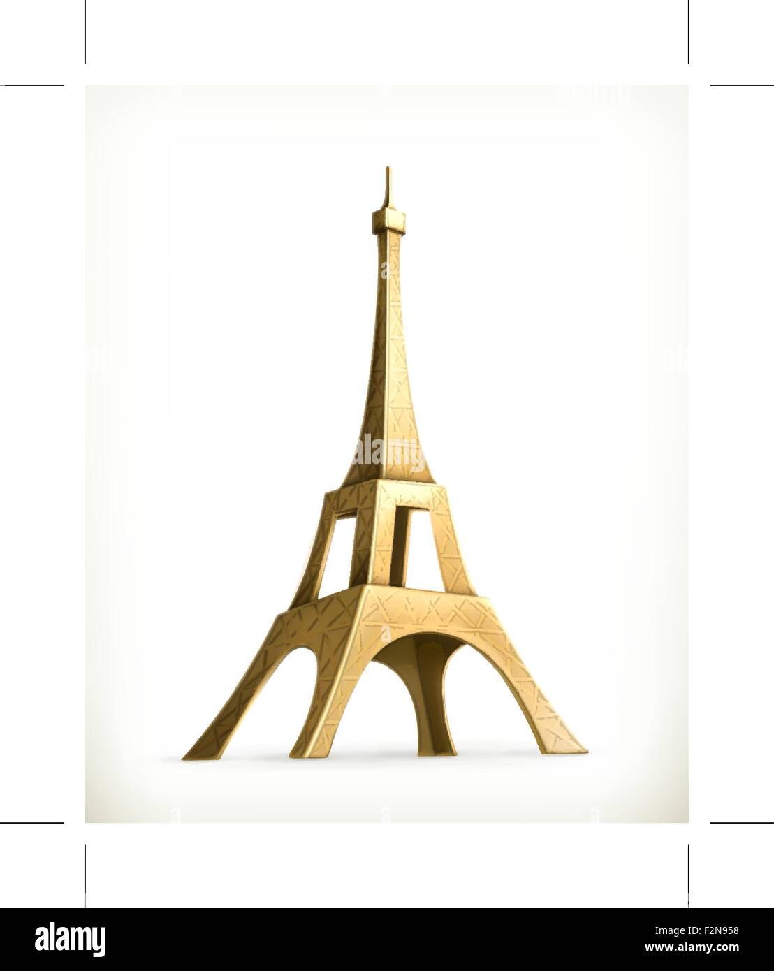 Eiffel Tower, vector icon Stock Vector Image & Art - Alamy