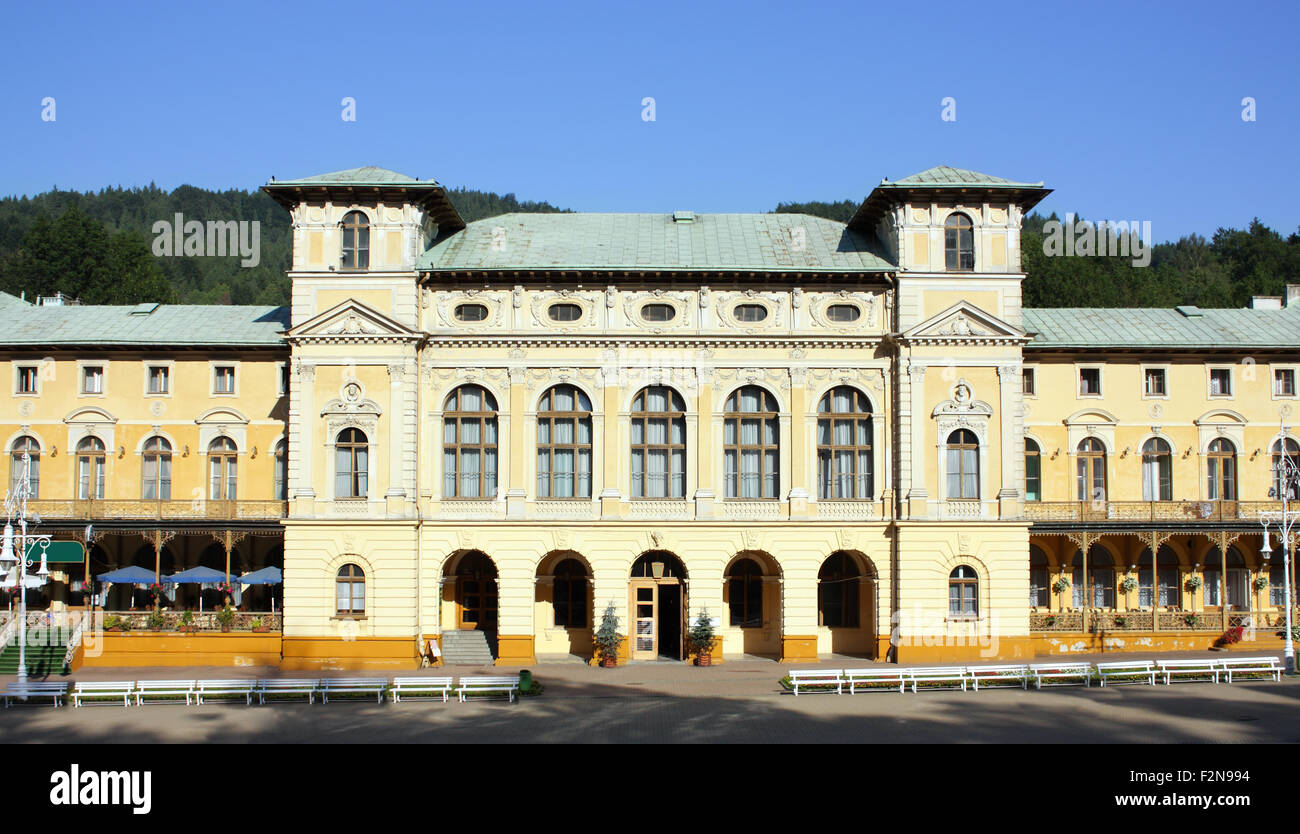 Sanatorium building in the style of neo-renaissance in Krynica in ...