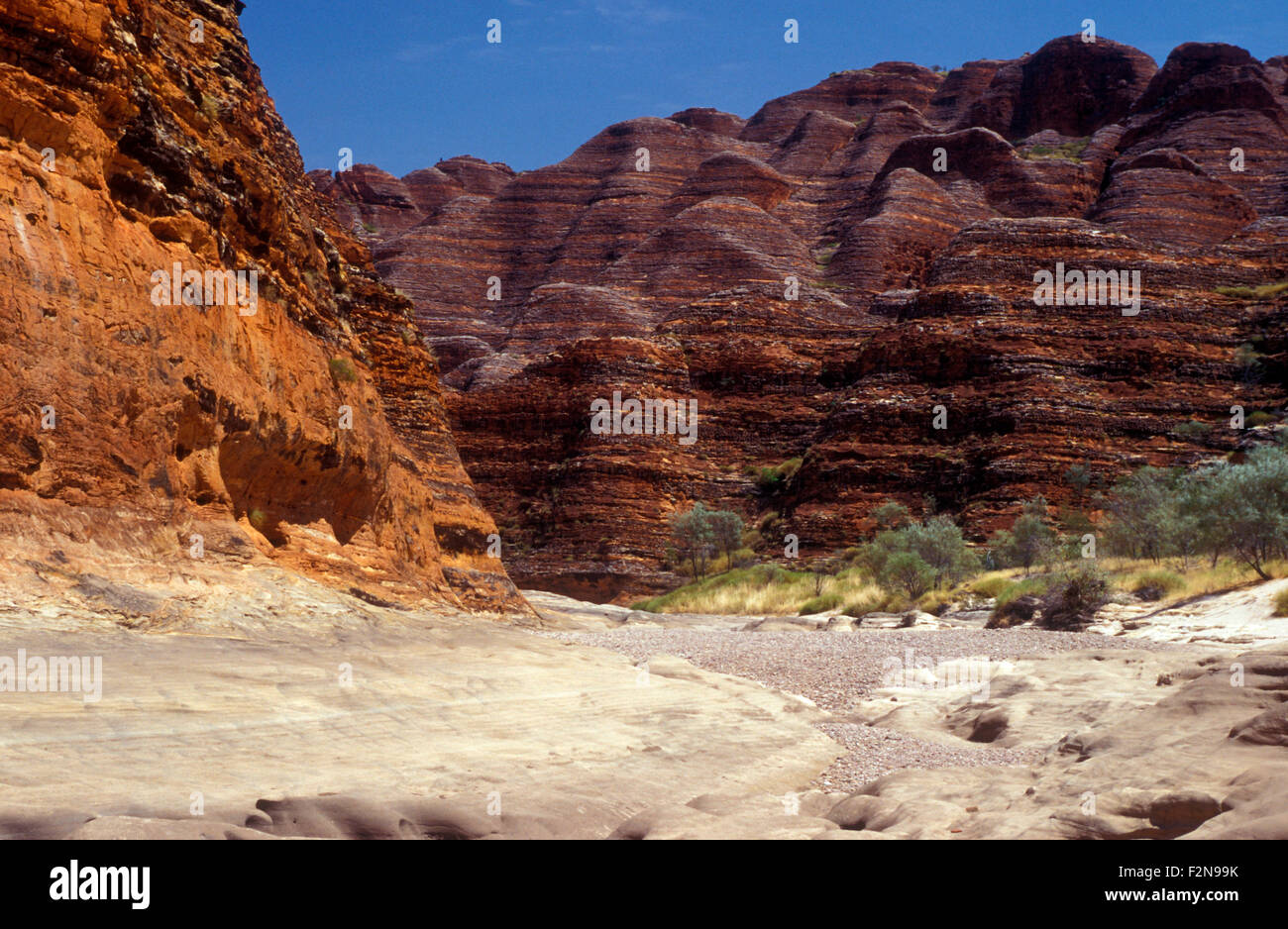 PICANNINY GORGE IN THE PURNULULU NATIONAL PARK, KIMBERLEYS, WESTERN ...