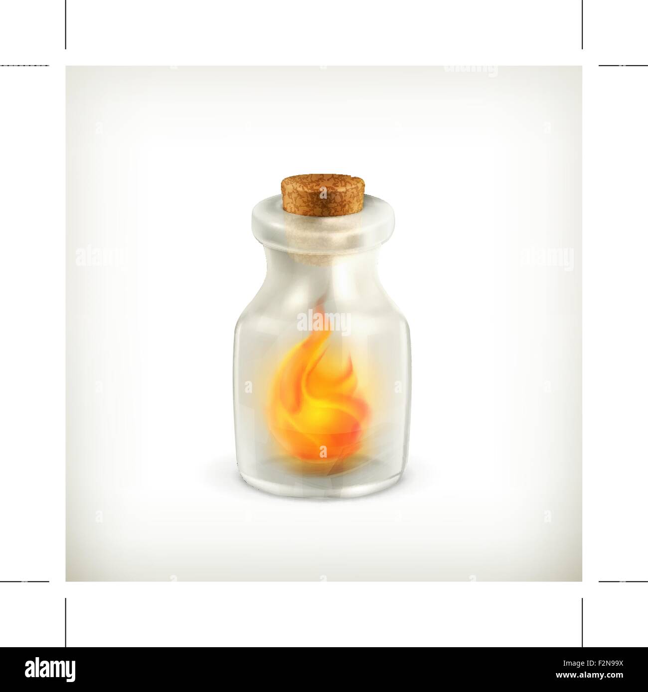 All in a blaze Stock Vector Images - Alamy