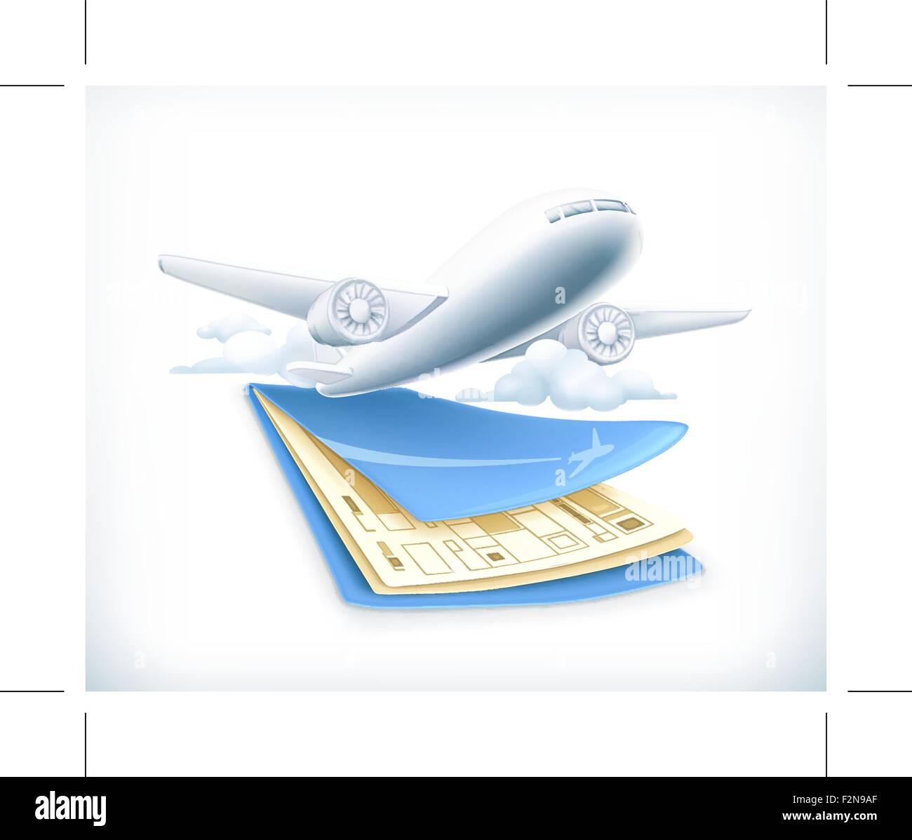 Flights, vector illustration Stock Vector Image & Art - Alamy