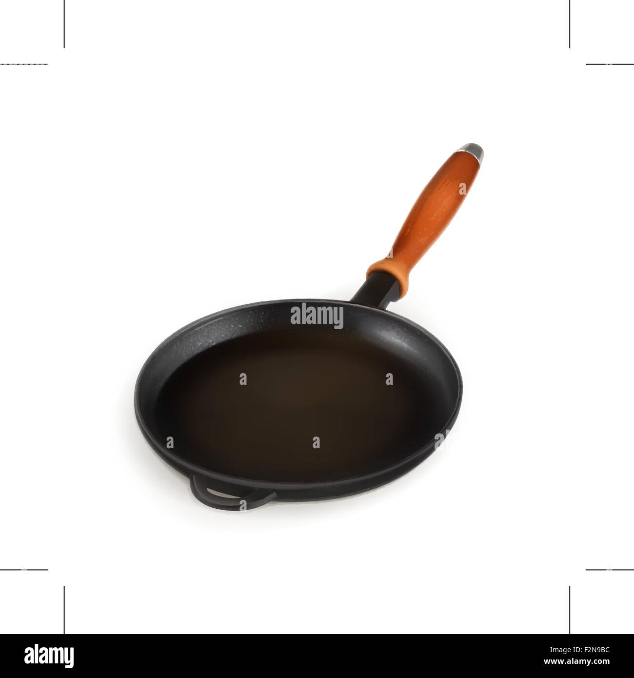 Realistic 3d frying pan Cut Out Stock Images & Pictures - Alamy