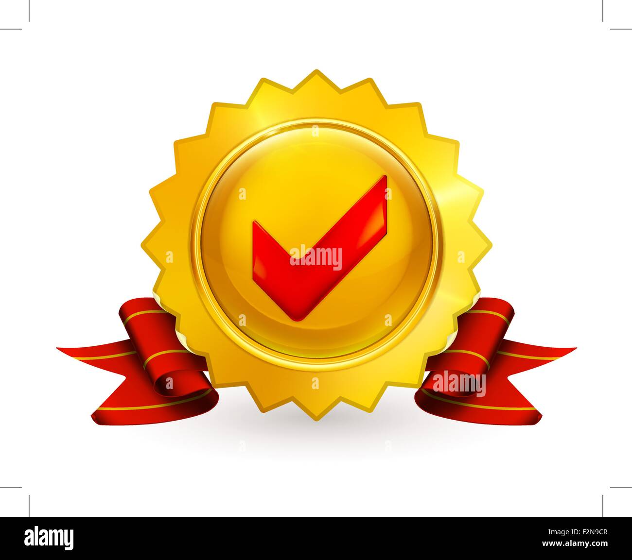 Check mark on customer Stock Vector Images - Alamy
