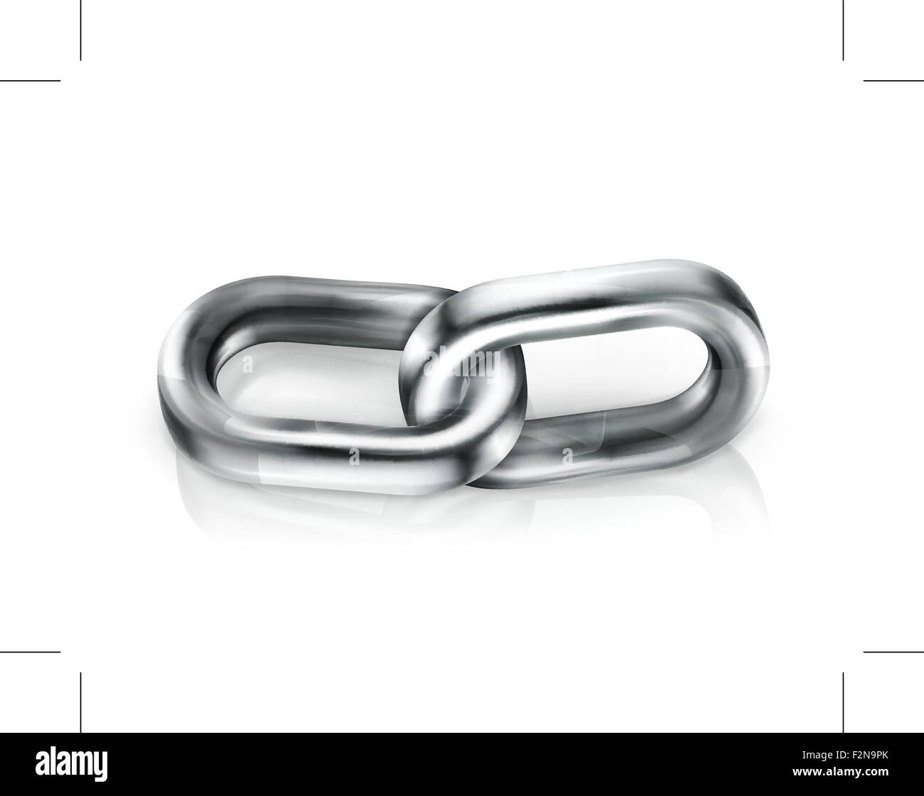 Chain link, vector Stock Vector Image & Art - Alamy