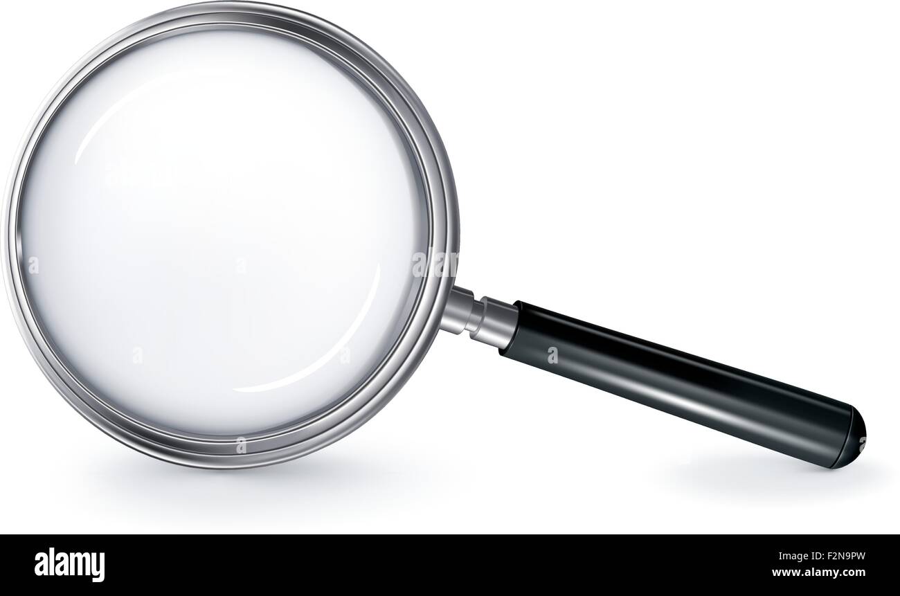 Magnifying glass, vector Stock Vector Image & Art - Alamy