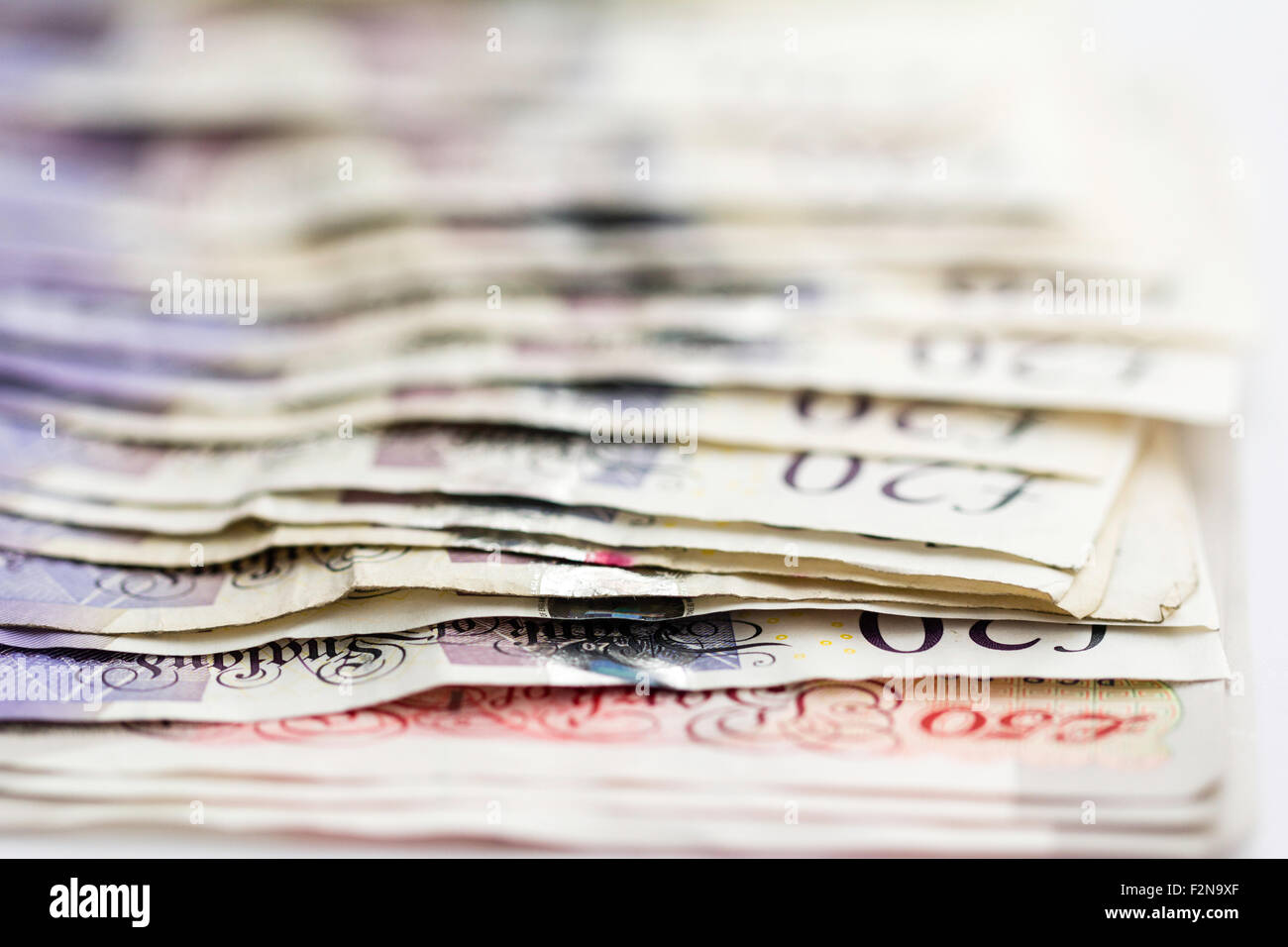 British sterling bank notes hi-res stock photography and images - Alamy