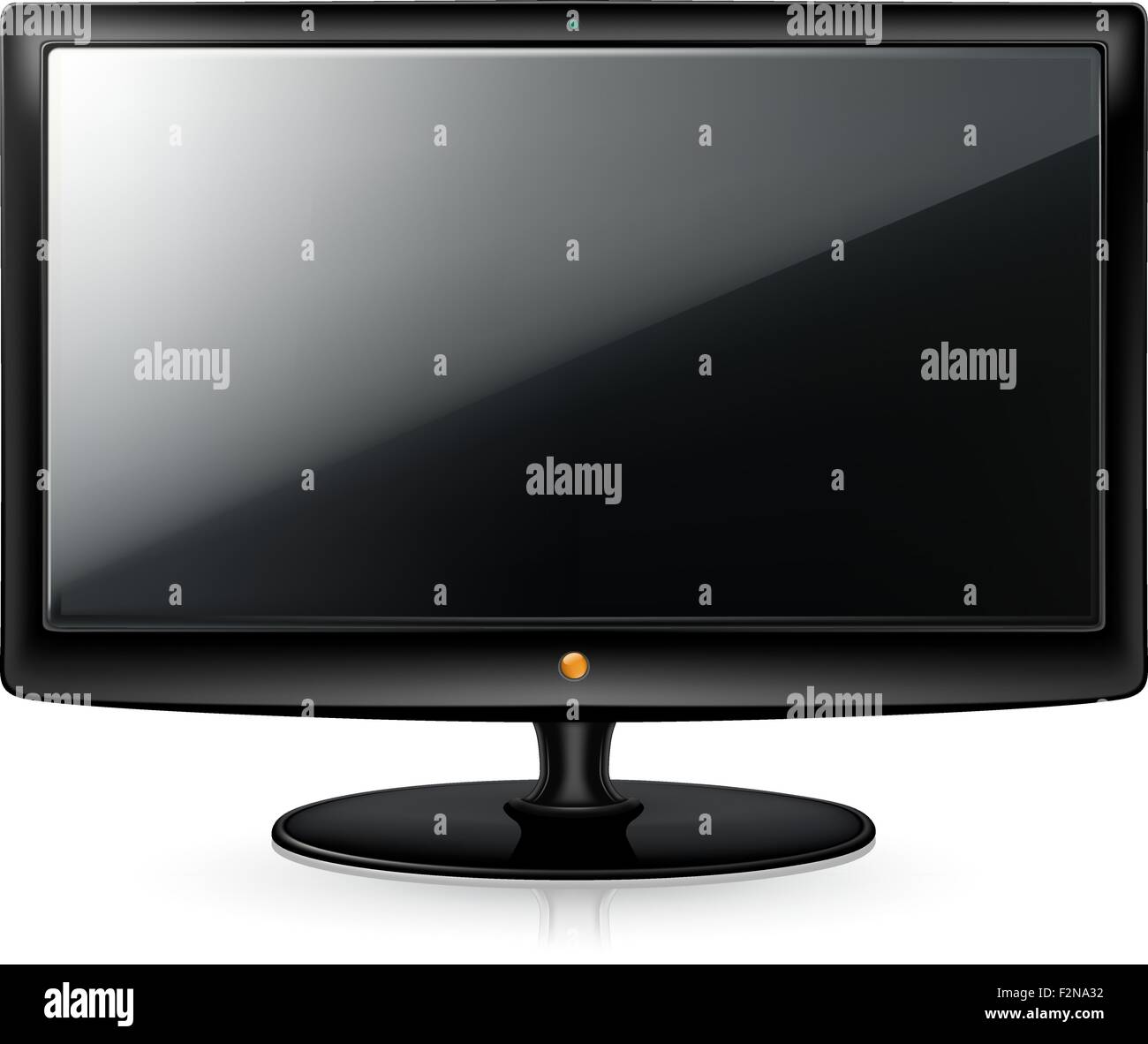 Monitor, vector icon Stock Vector Image & Art - Alamy