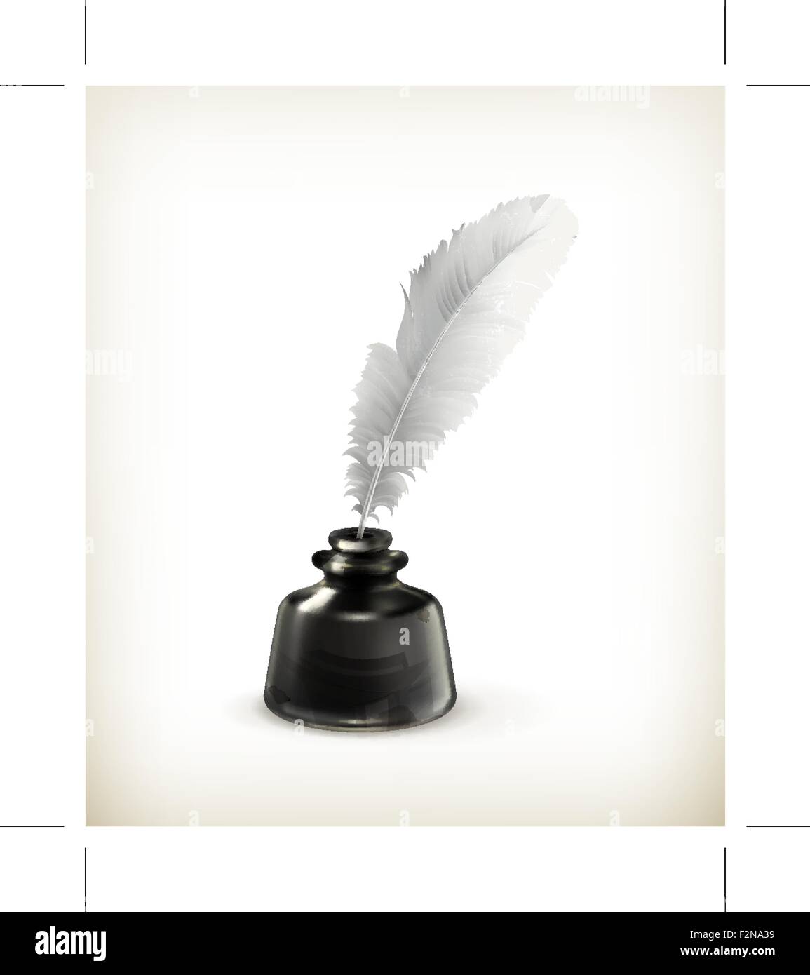 Nib and ink, vector Stock Vector Image & Art - Alamy