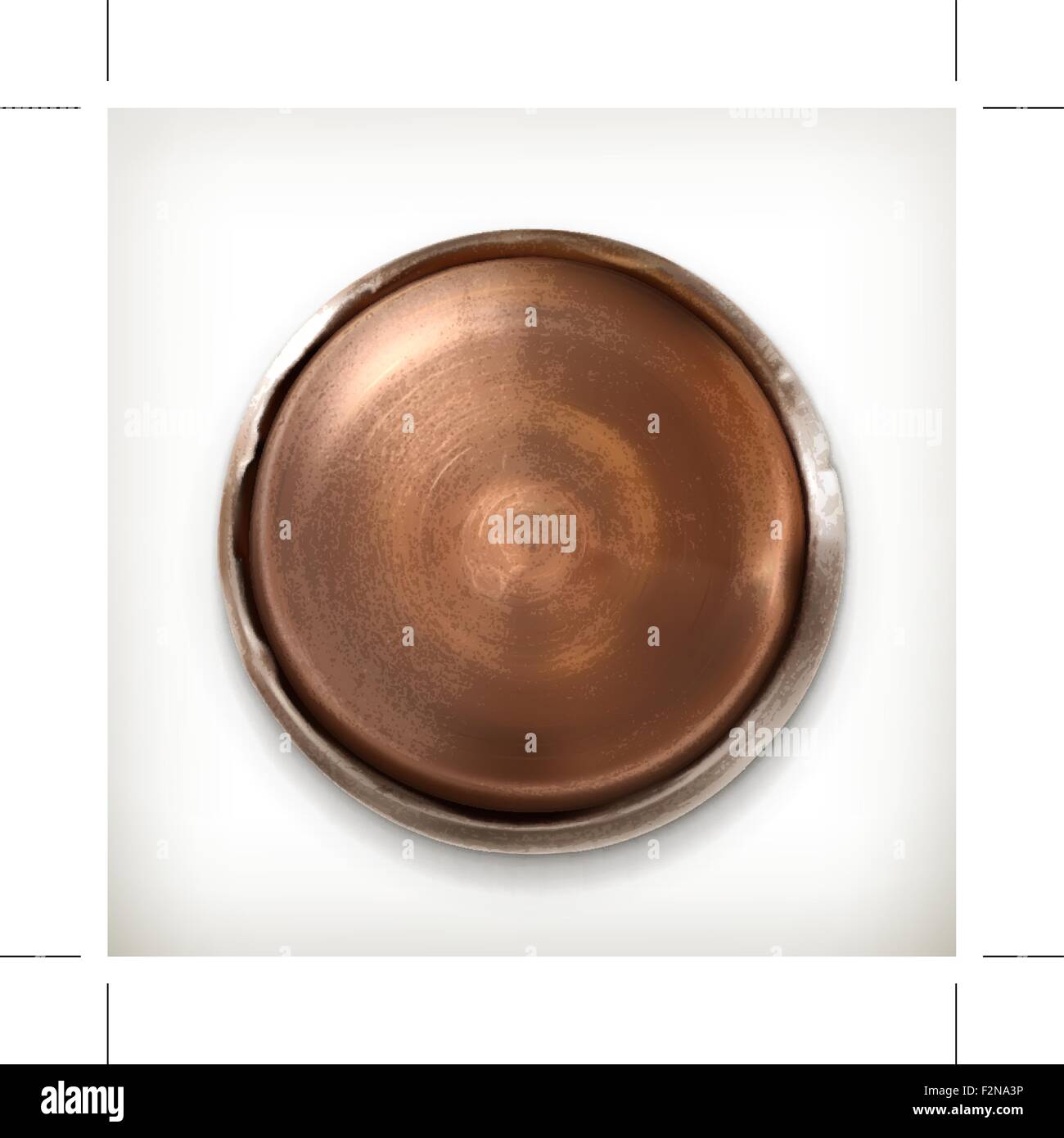 Power button icon metallic internet hi-res stock photography and images ...