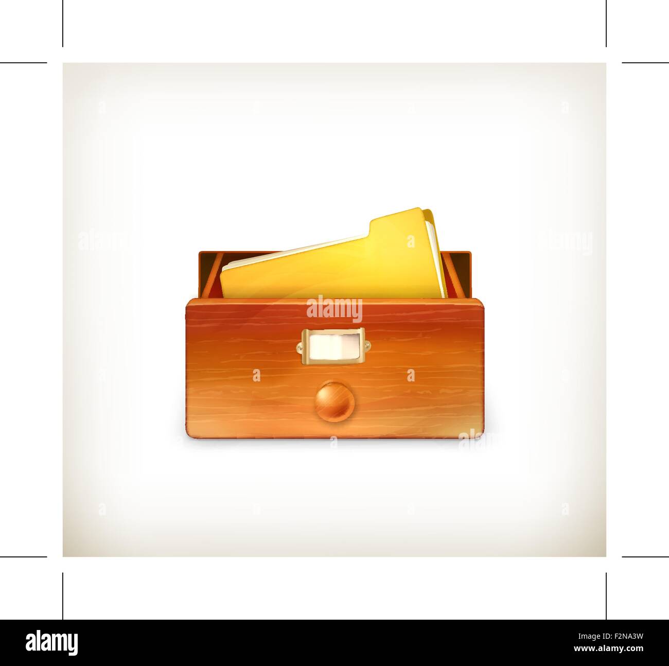 Open card catalog, vector Stock Vector Image & Art - Alamy