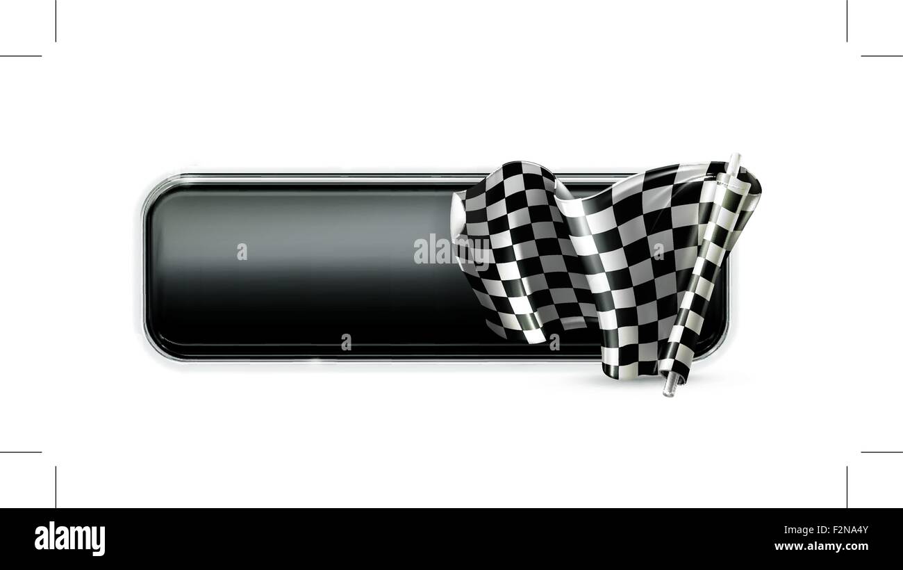 Racing banner flag Stock Vector Image & Art - Alamy