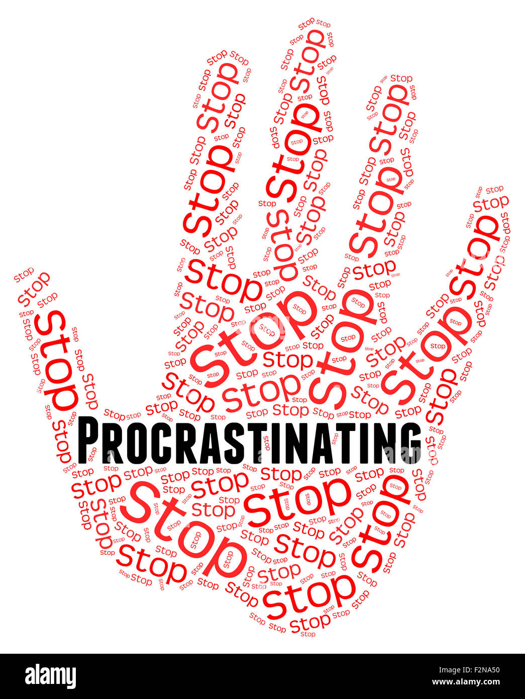 Stop procrastinating hi-res stock photography and images - Alamy