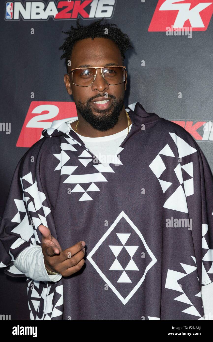 New York, NY, USA. 21st Sep, 2015. Lance Fresh at arrivals for NBA 2K16 ...