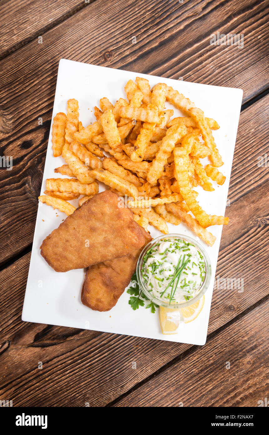 Fish fillet french fries hi-res stock photography and images - Alamy