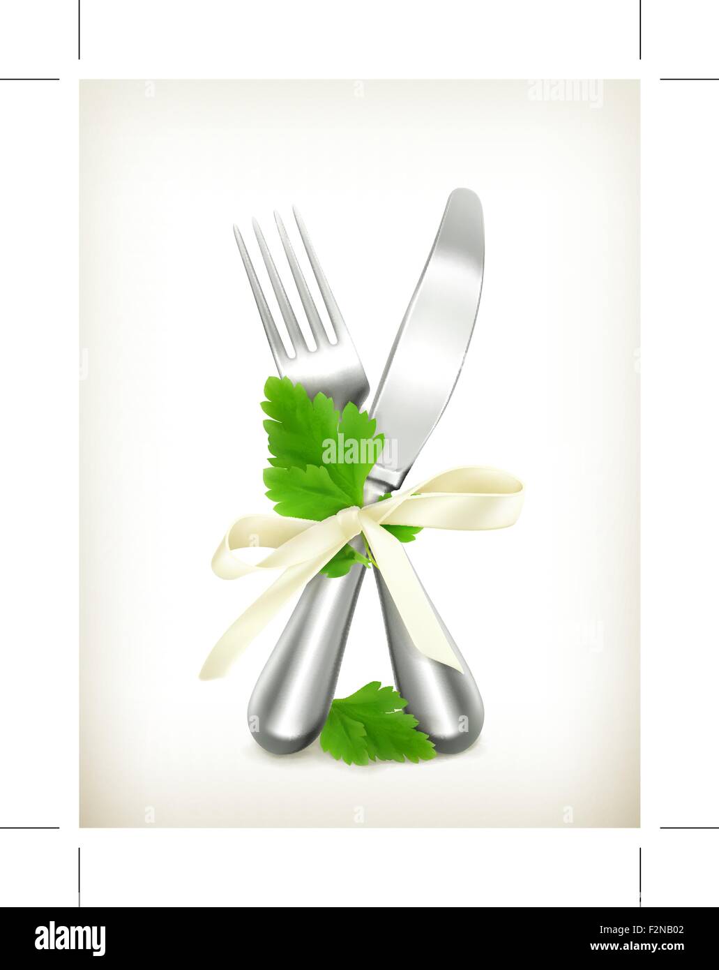 Table knife Stock Vector Images - Alamy