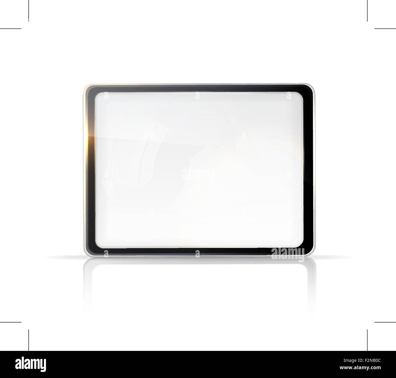 Digital interactive touch screen Stock Vector Images - Alamy