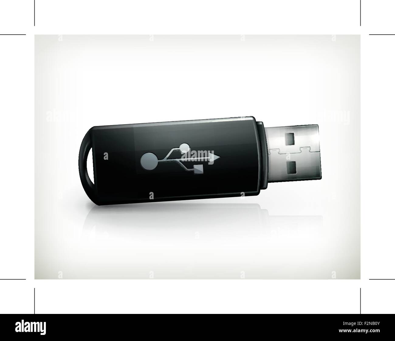 USB flash drive, vector Stock Vector Image & Art - Alamy
