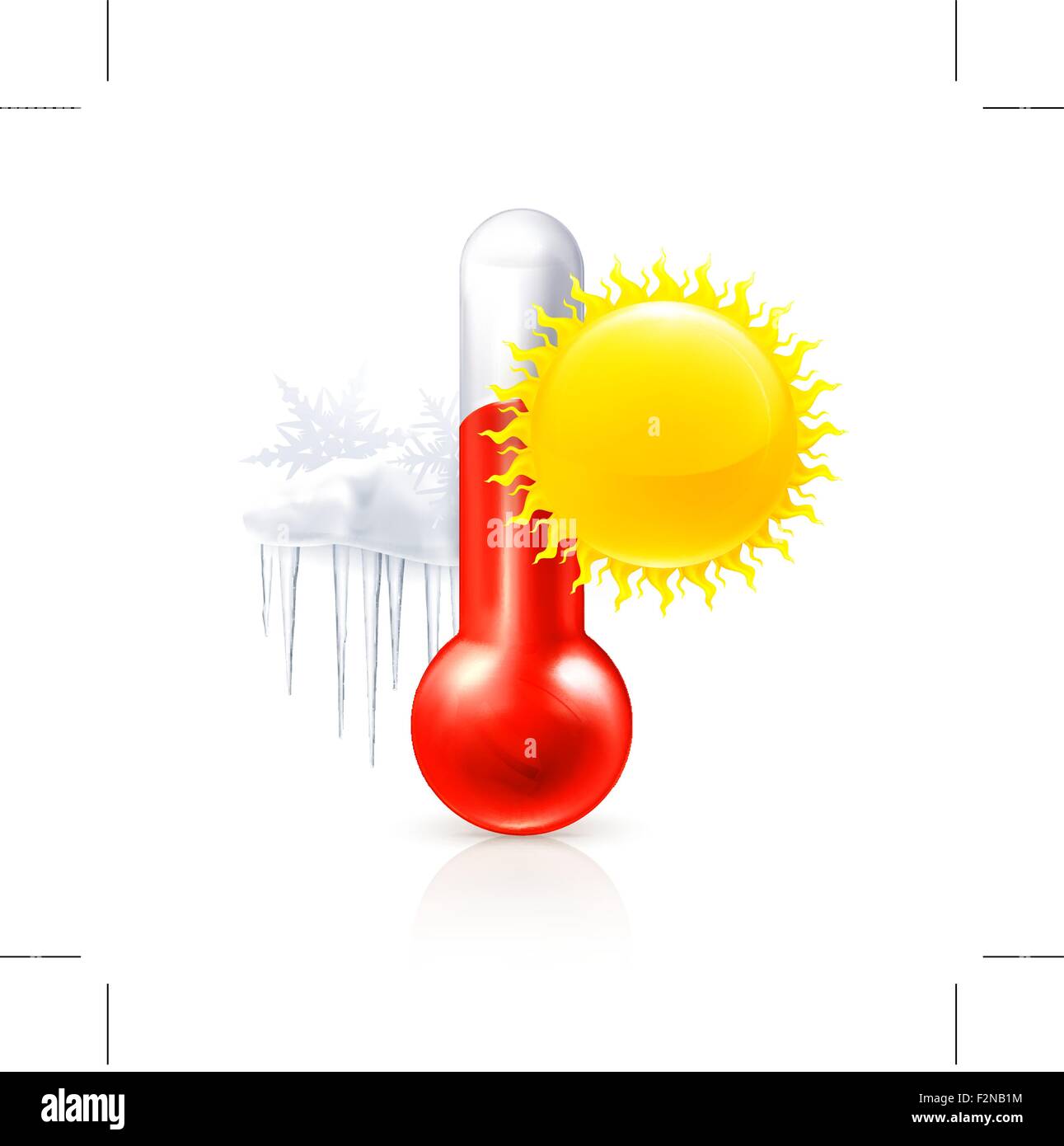 Boiling hot weather Stock Vector Images - Alamy