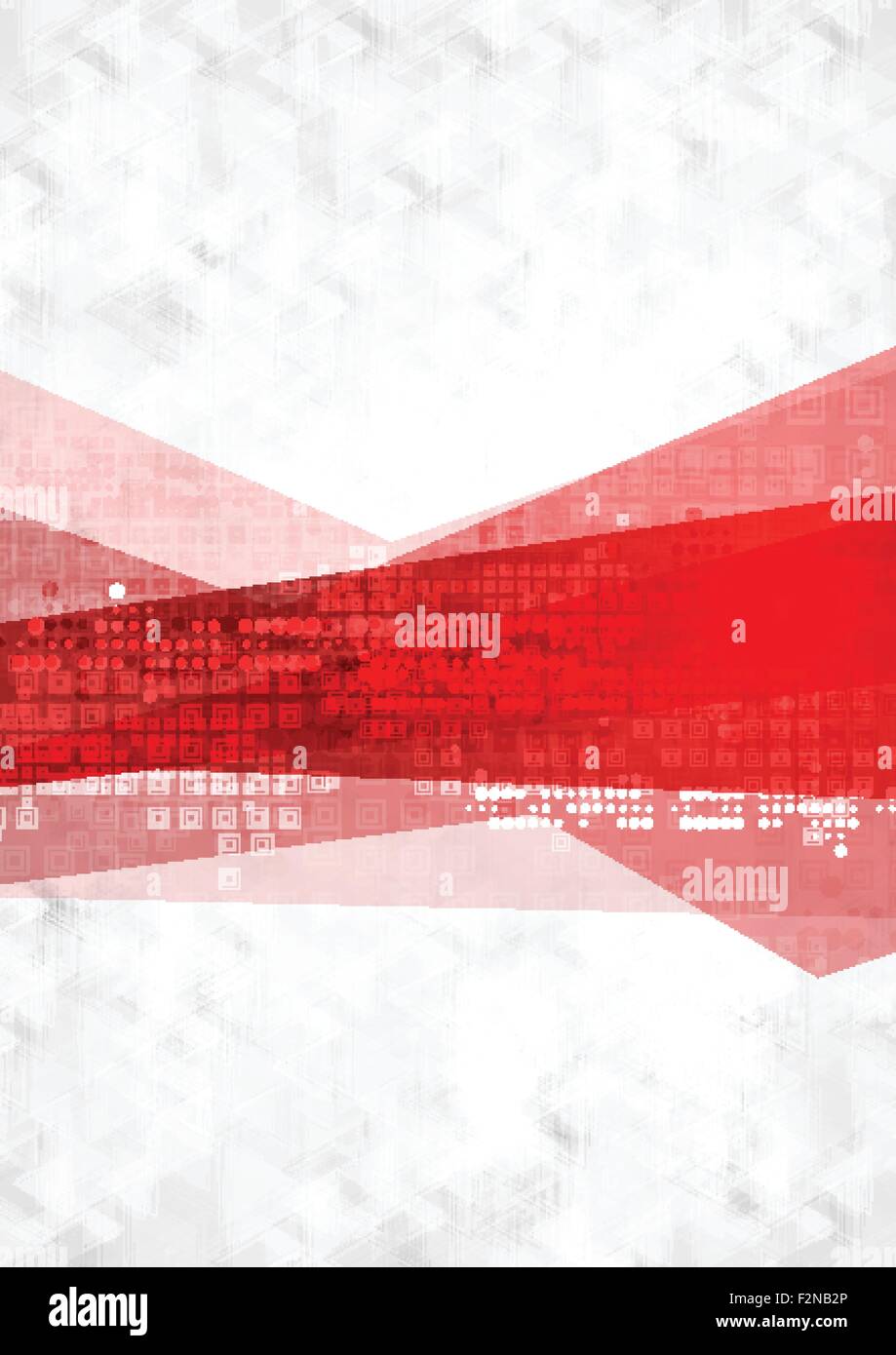 Abstract red grey technology background. Vector design Stock Vector ...