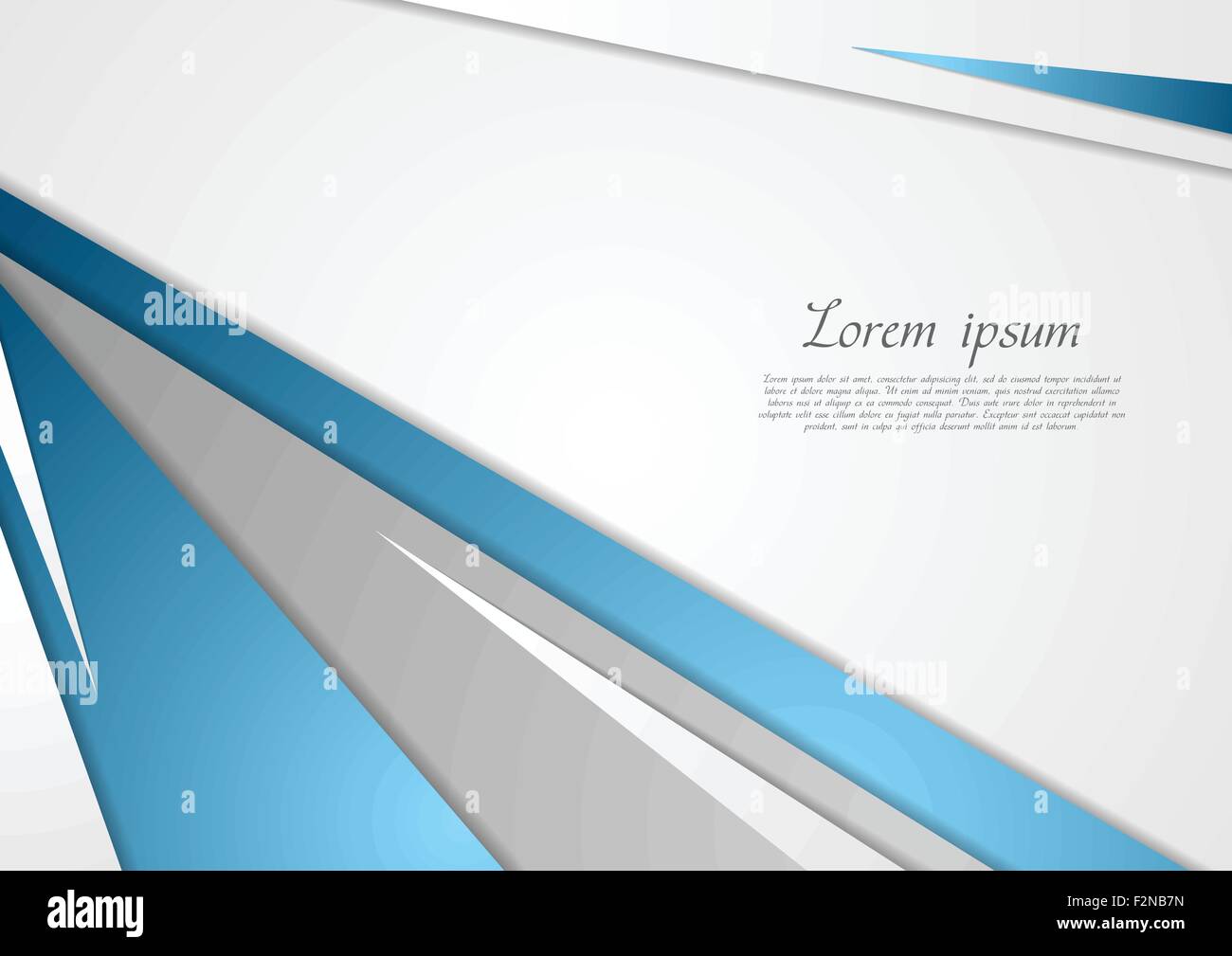 Abstract blue grey corporate background. Vector design Stock Vector ...