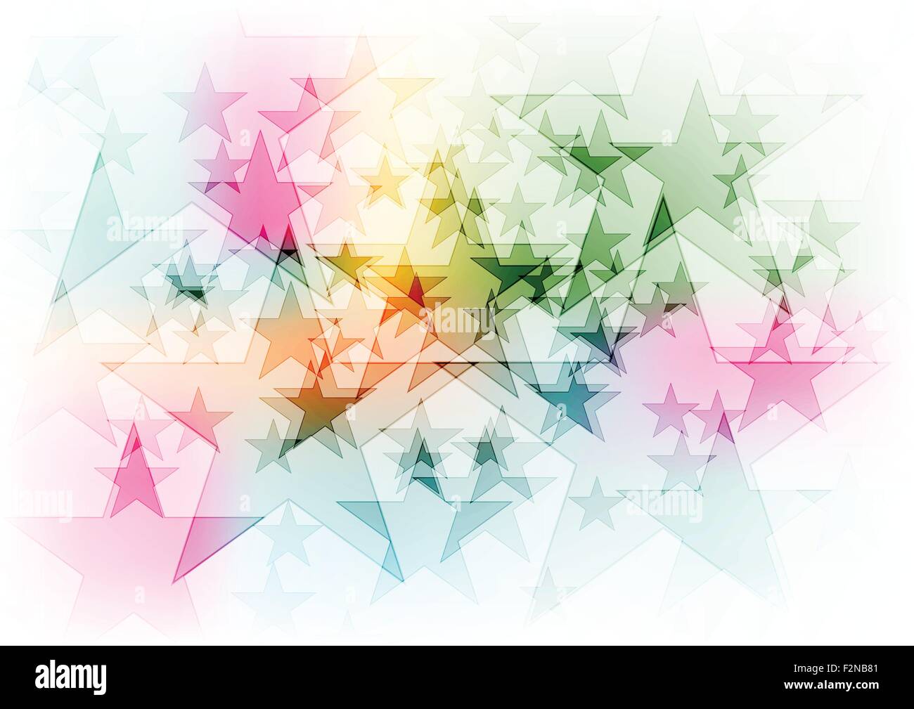 Vibrant colorful shiny stars background. Vector design Stock Vector ...